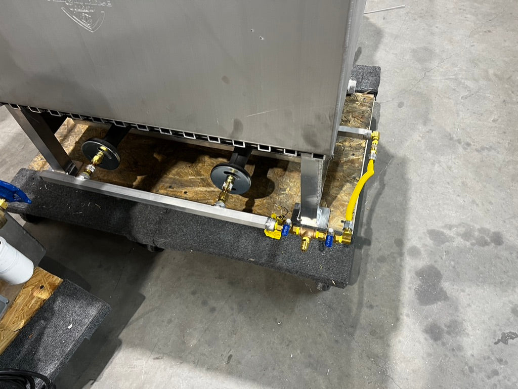 Dual Commercial Burner: Triple Jet Burner & 2 Banjo Burners