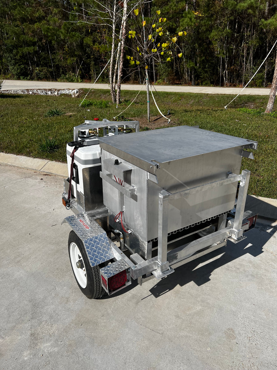Crawfish Boil Trailer Rental Package | High Performance Cookers