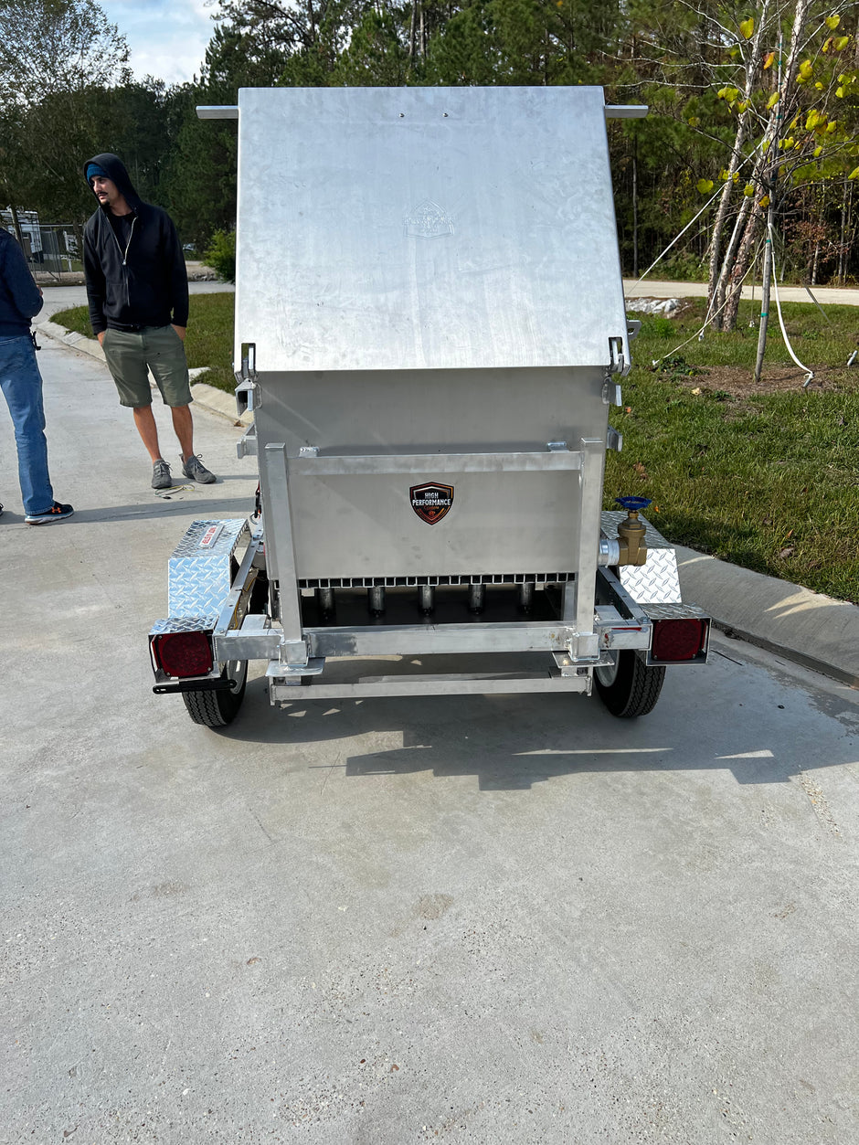 Crawfish Boil Trailer Rental Package | High Performance Cookers