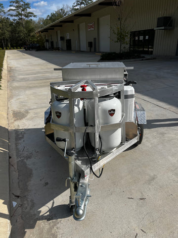 Crawfish Boil Trailer Rental Package | High Performance Cookers