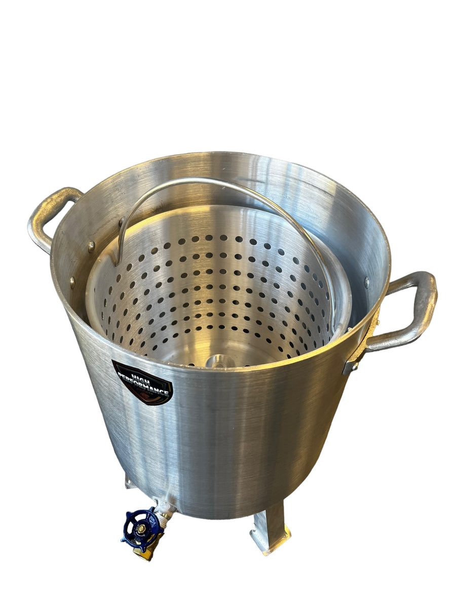 40 QT Powered Seafood Cooker Pot | High Performance Cookers