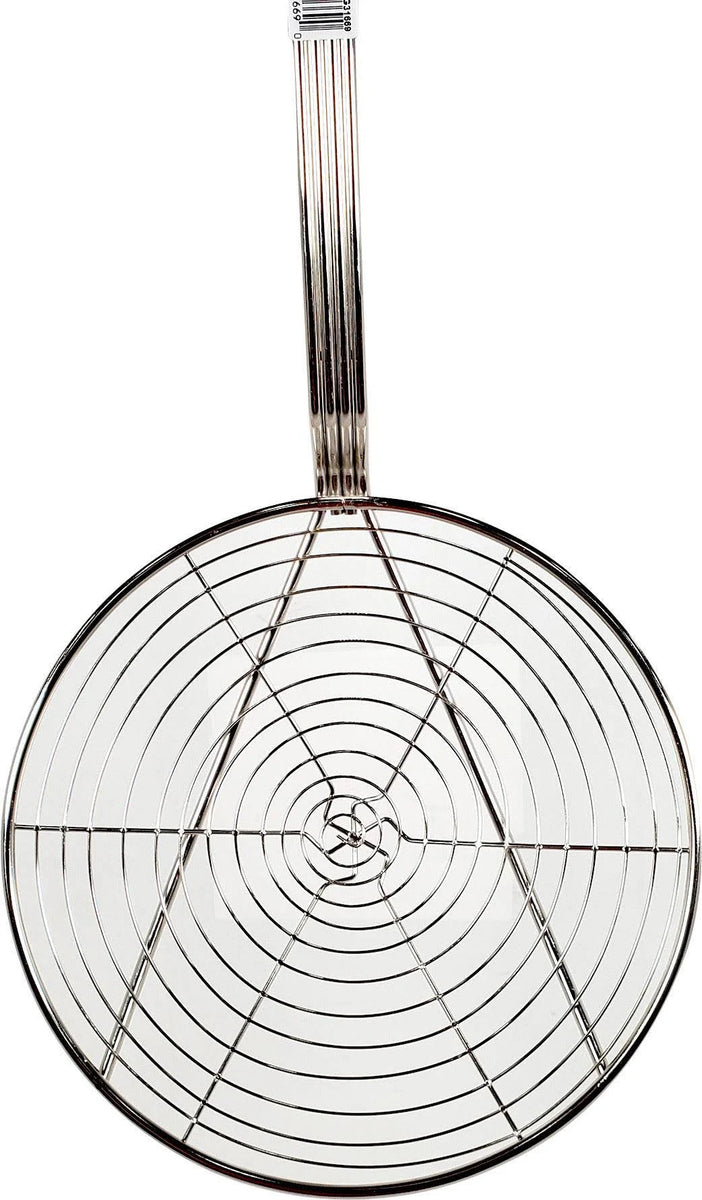 20" Heavy Duty Wire Mesh Skimmer, Chrome Plated