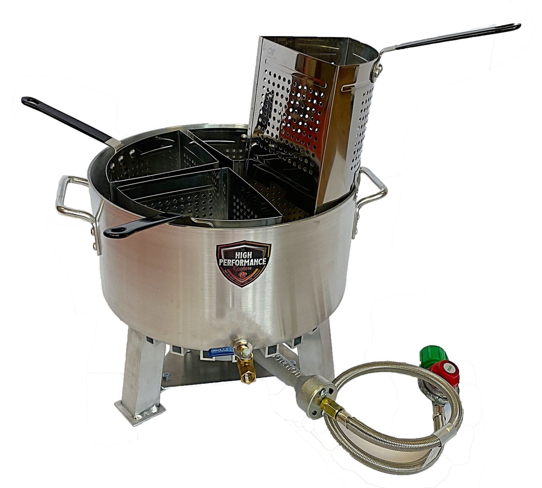 Wing Cooker | 4-Way 40 QT Fryer | Chicken Wing Fryer | Patented Tunnel ...