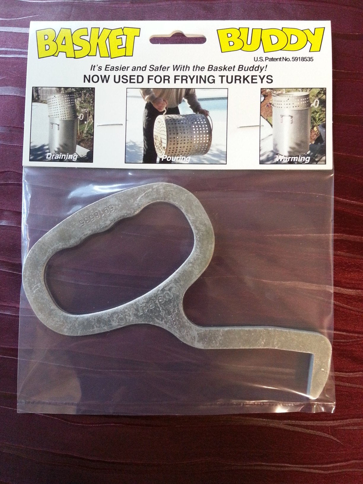 Basket Buddy Hook for Crawfish Boil | High Performance Cookers