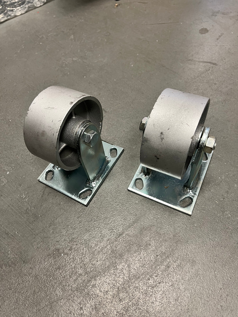 Commercial Cooker Metal Wheels (Set of 2)