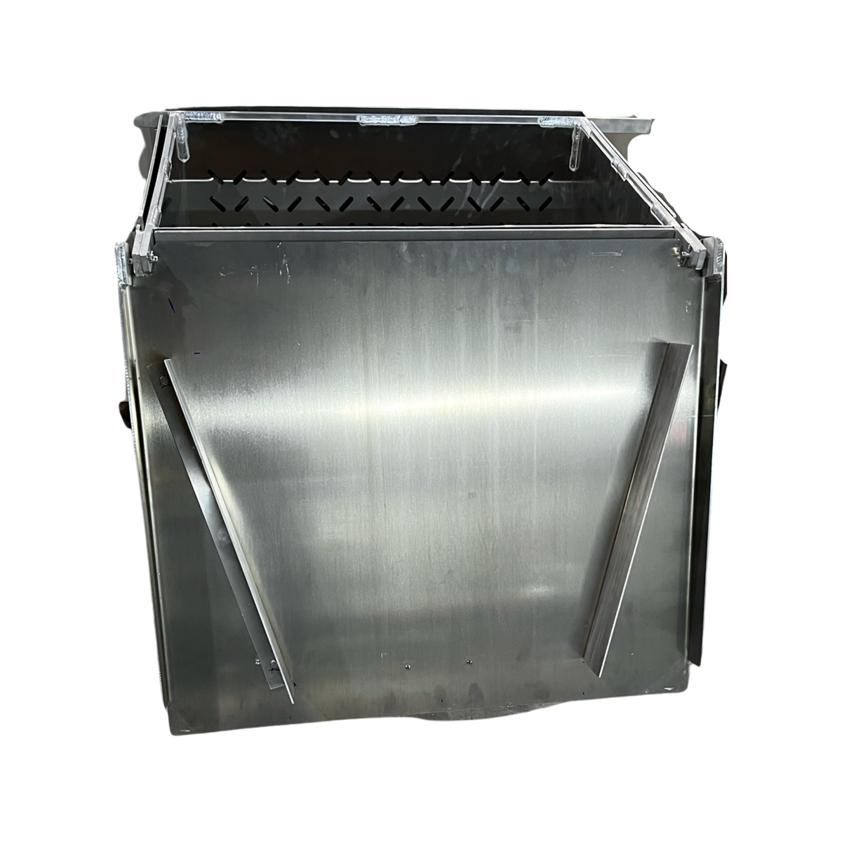 60 Gallon Crawfish Cooker Lid Dump Guide Rails