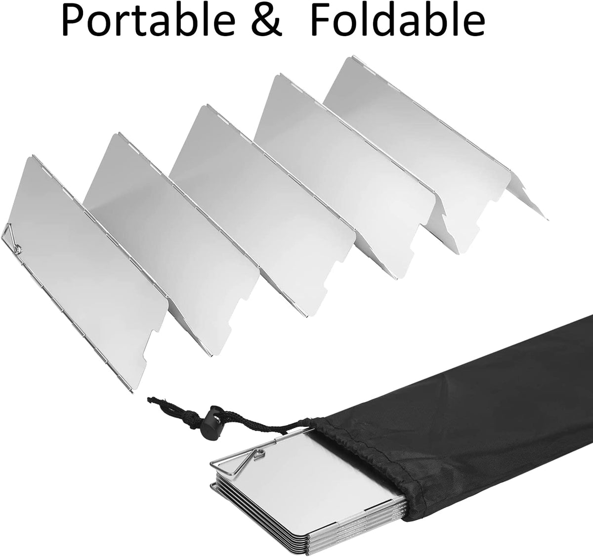 Outdoor Stove Windshield | Propane Burner Wind Guard – High Performance ...